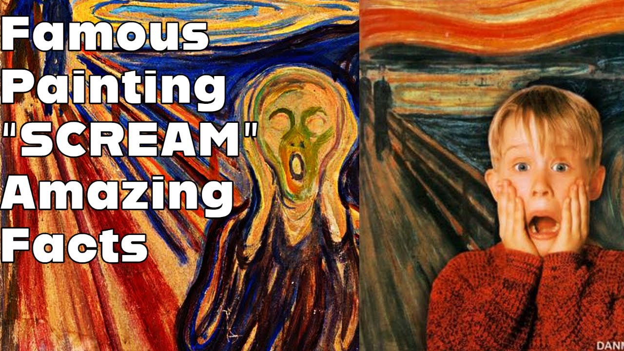 Top 6 Facts about the Antique Art Painting "SCREAM" #painting #top6 # ...
