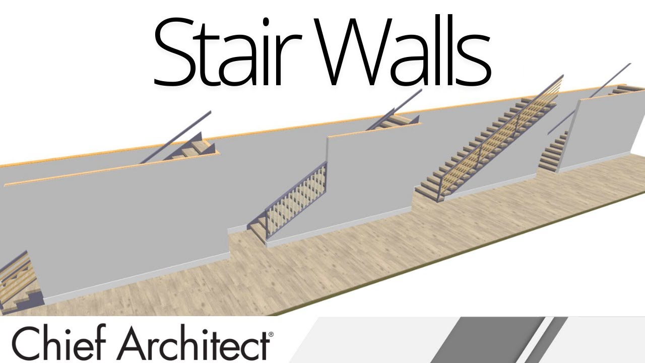 How to Adjust Stair Wall Options - YouTube