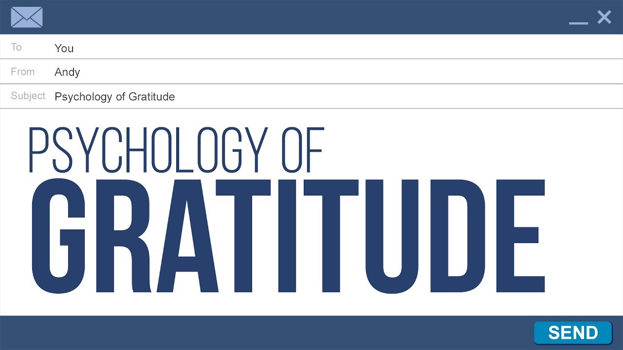 Psychology of Gratitude and Inspiring Helpfulness - YouTube