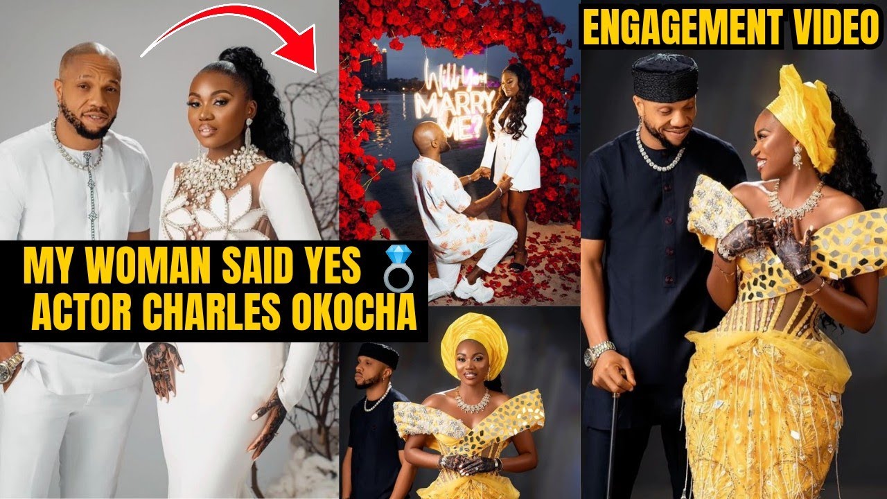 Wow! Nollywood Actor Charles Okocha Engages His Lover 💍 - Engagement ...