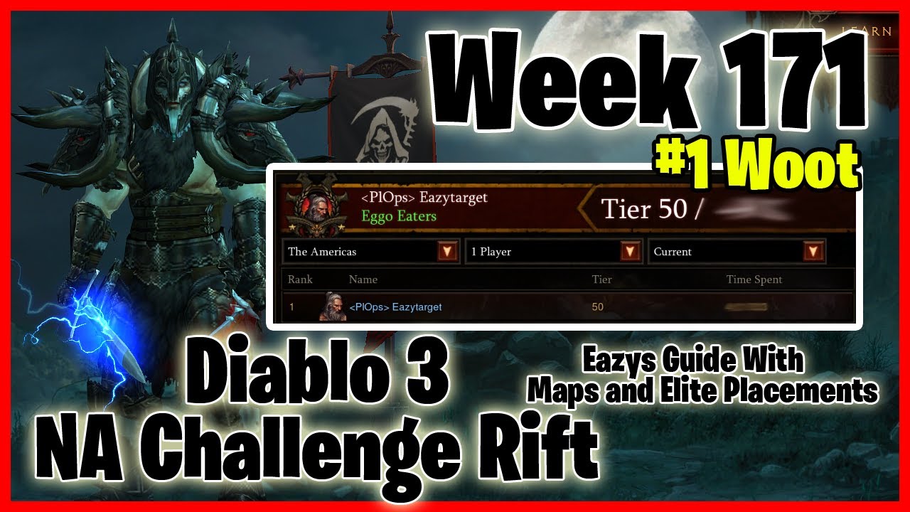 D3 Challenge Rift Guide 171 Charge Barb - YouTube