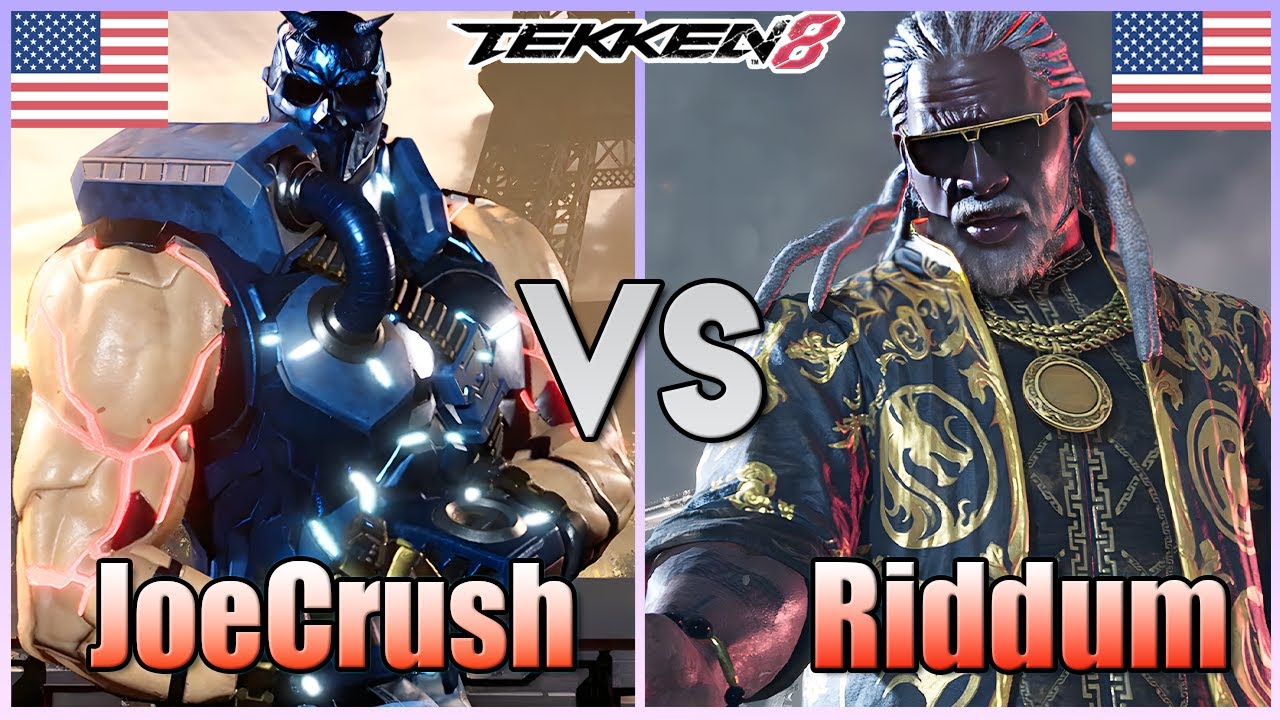 Tekken 8 JoeCrush (Jack-8) Vs Riddum (Leroy) Ranked Matches - YouTube
