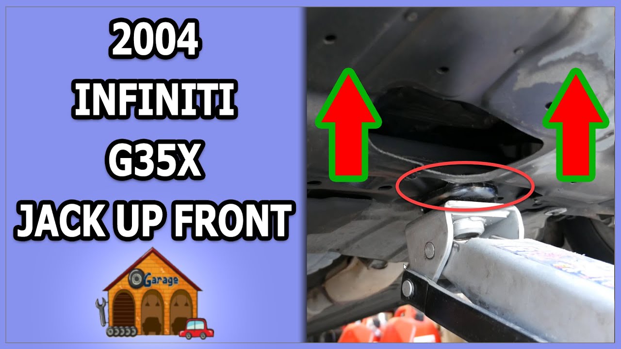 2004 Infiniti G35X Jack Up Front End - YouTube
