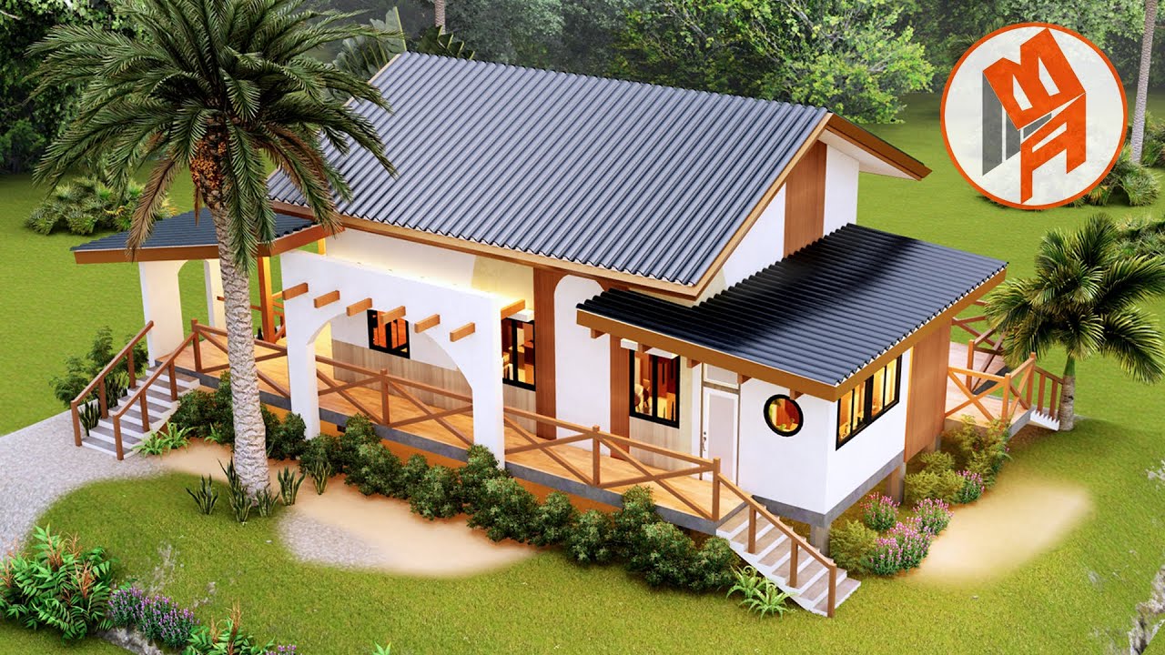 A Lovely Elevated "Bukid" House - w/ Loft Bedroom - YouTube