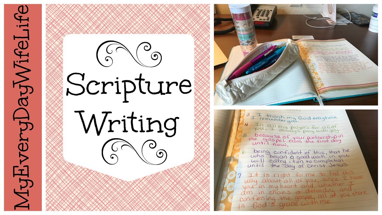 Scripture Writing YouTube scripture-writing-youtube