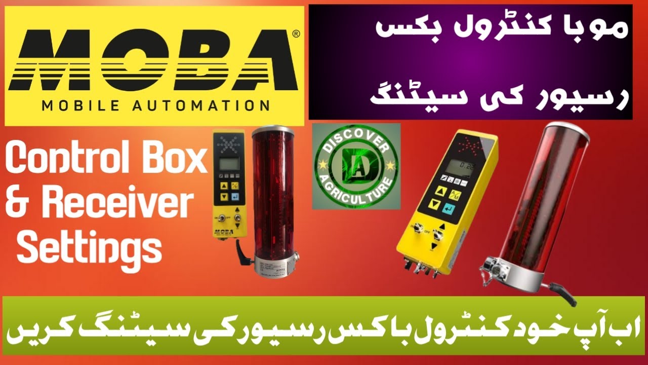 How to Calibrate the Slope Sensor on MOBA| Receiver Control setting ...