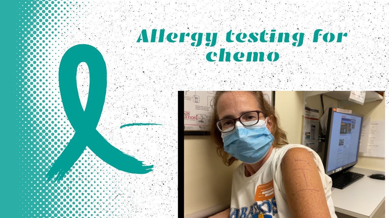 Allergy testing for my taxol chemotherapy treatment - Cancer Vlog 10 ...