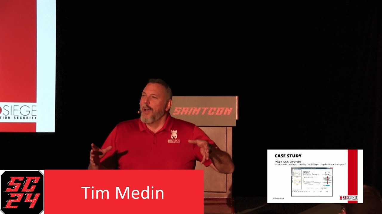 SAINTCON 2024 - Tim Medin - Offense for Defense - YouTube