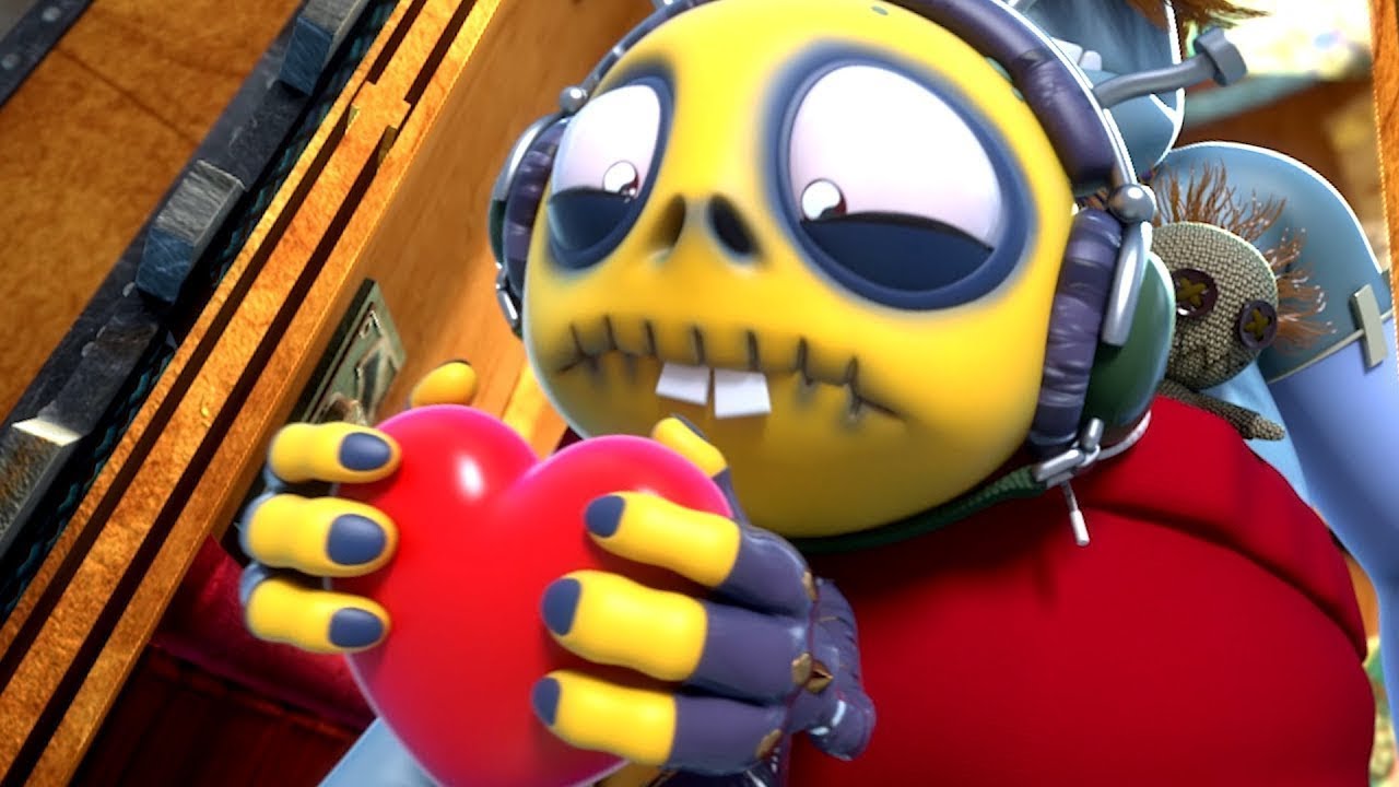 Zombill Gives Away His Heart! | Zombie Dumb Season 2! |애니메이션 | Cartoon ...