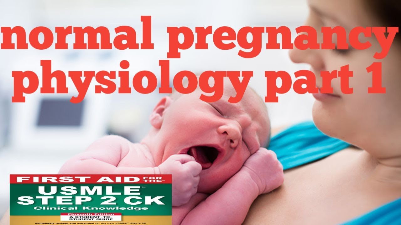 Normal physiological changes in pregnancy - YouTube
