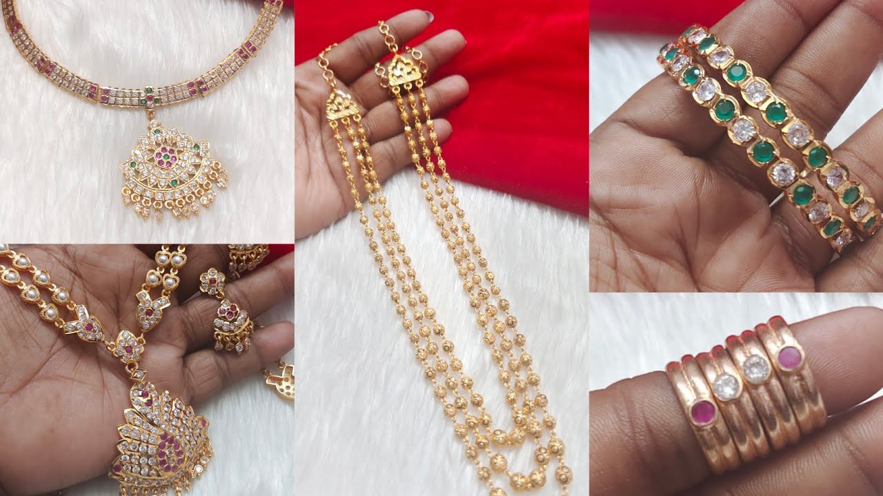 latest Panchaloham jewellery collections 🦚🦚🦚6305985069 - YouTube