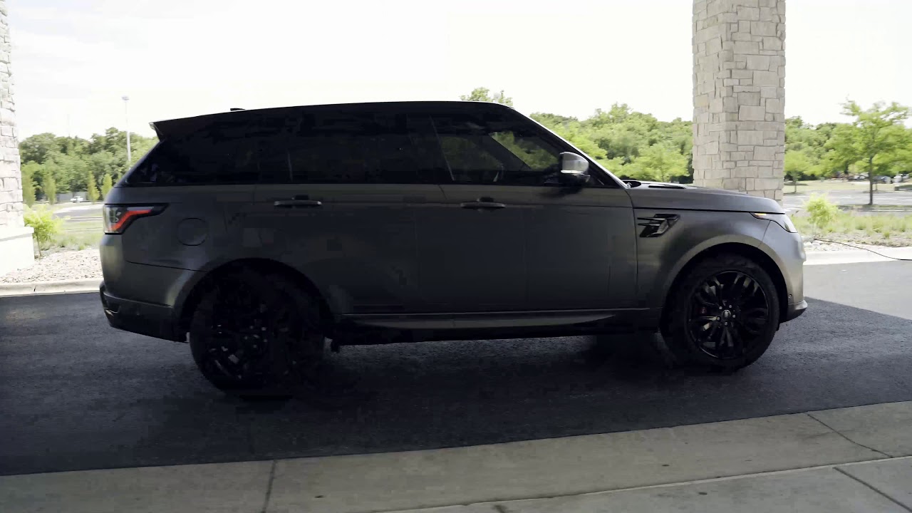 Satin Dark Grey Range Rover - YouTube