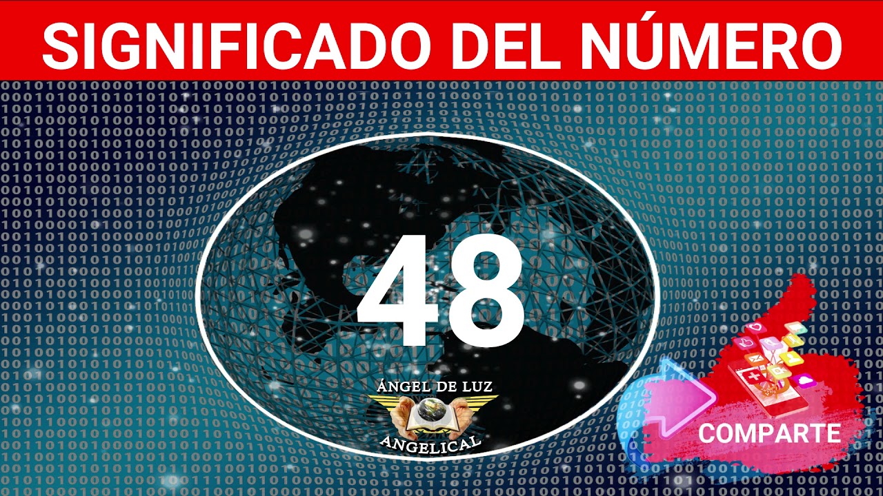 NUMEROLOGÍA🤍Significado del número 48 Numero 48 en lo espiritual🙏numero ...