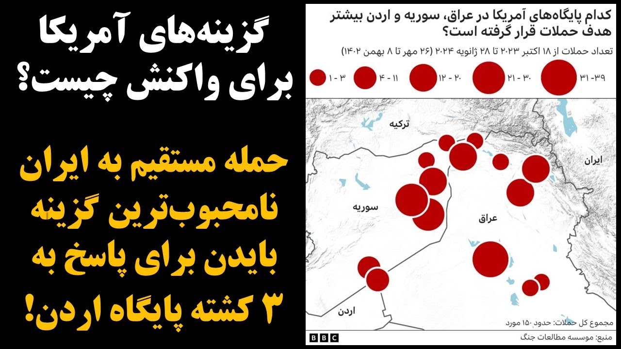 گزینههای بایدن برای واکنش به کشتهشدن ۳ سرباز آمریکایی در پایگاه اردن