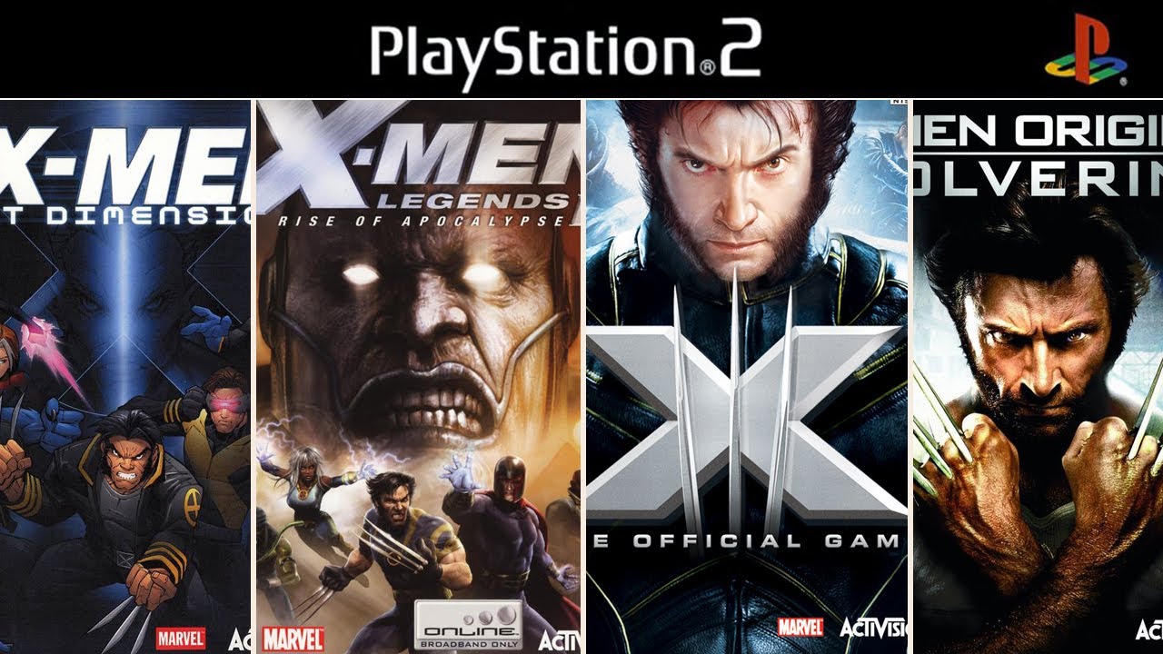 X-Men Games for PS2 - YouTube