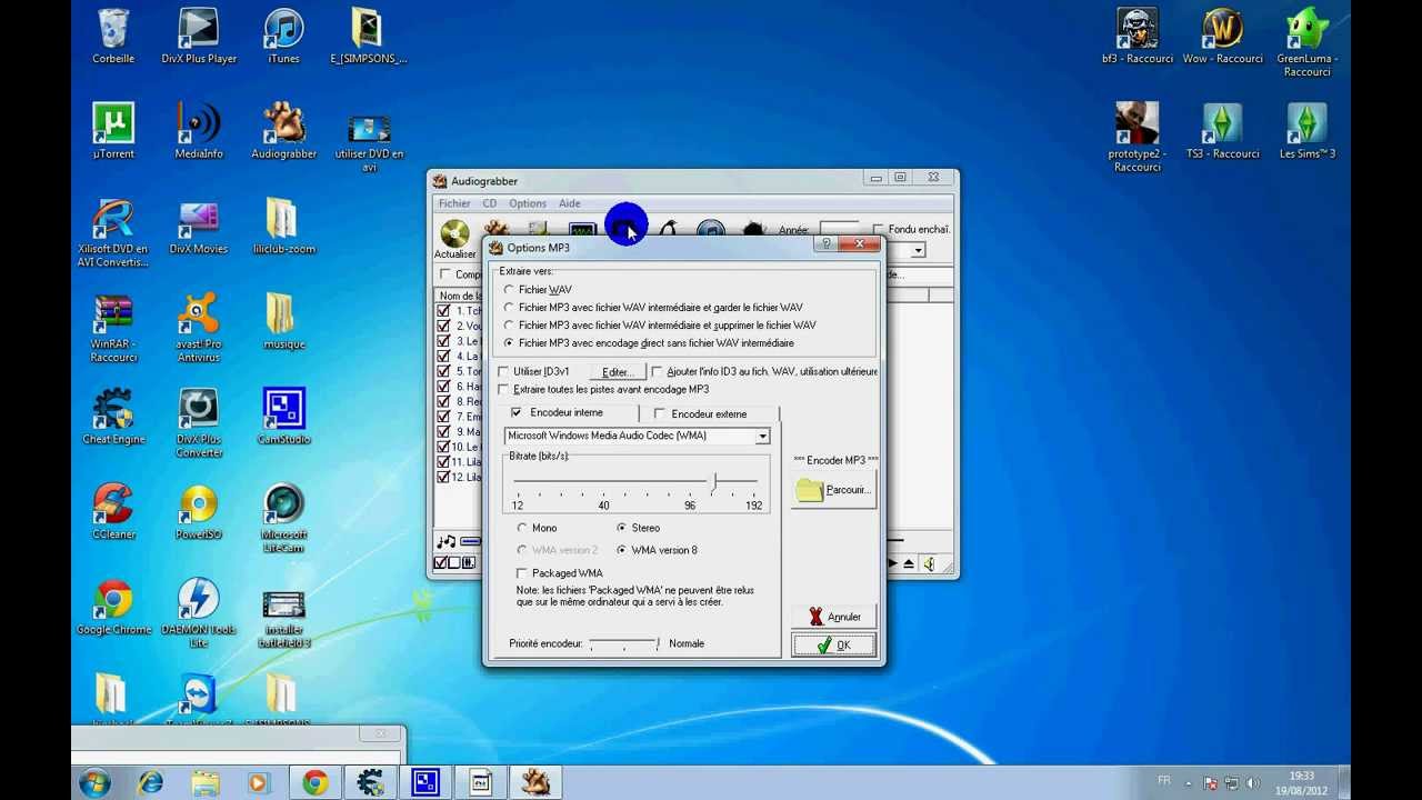 utiliser audiograbber facilement avec VMX85 - YouTube