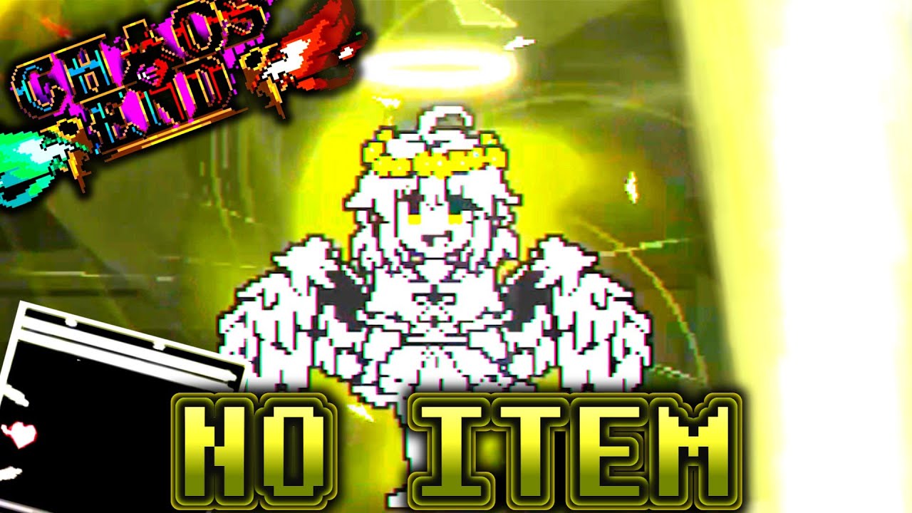 【NO ITEM】Chaos end Asriel phase3 Frisk fight completed!!!!! - YouTube