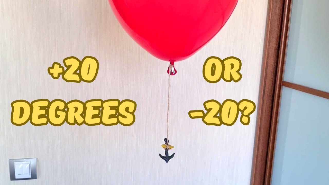 look at the lifting force of an ordinary helium balloon - YouTube