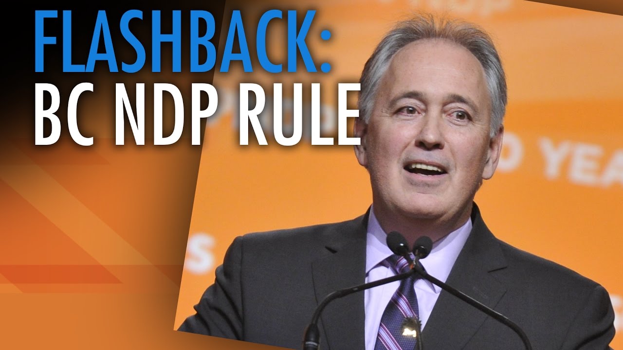 FLASHBACK: Decade of darkness under BC NDP in 90's - YouTube