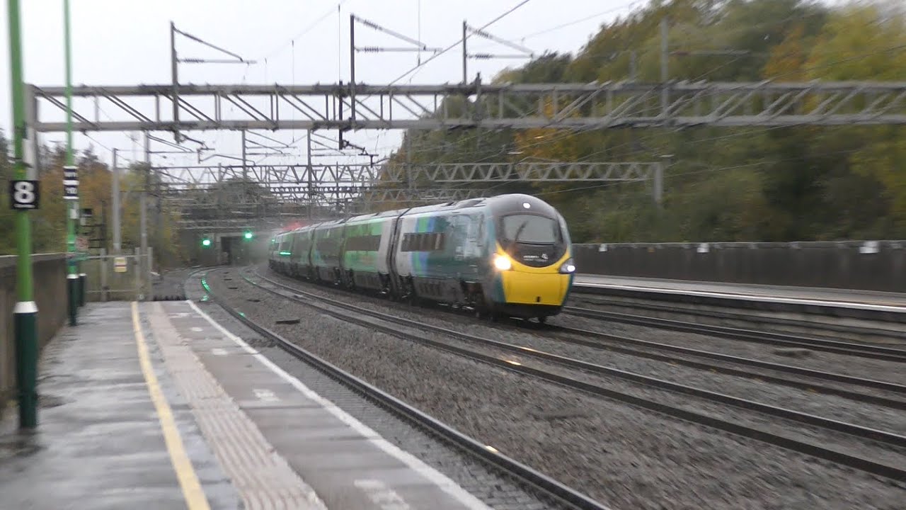 COP 26 train & Steam train in one shot! - YouTube