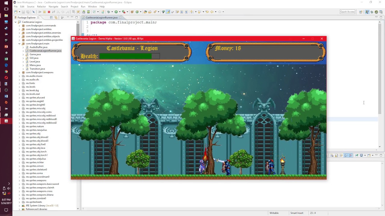 AP Computer Science Principles Final Project Castlevania Legion AP Computer Science Principles Final Project Castlevania Legion
