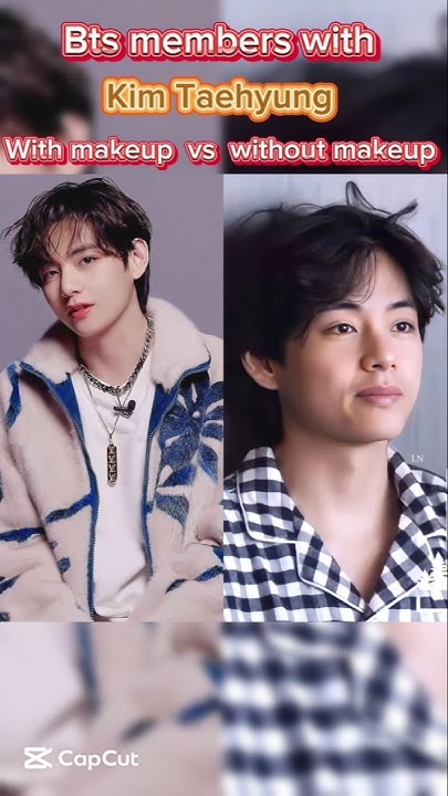 Bts members without makeup #bts #ytshorts #youtubeshorts #shorts #btsshorts #jk #v #suga #jin # ...