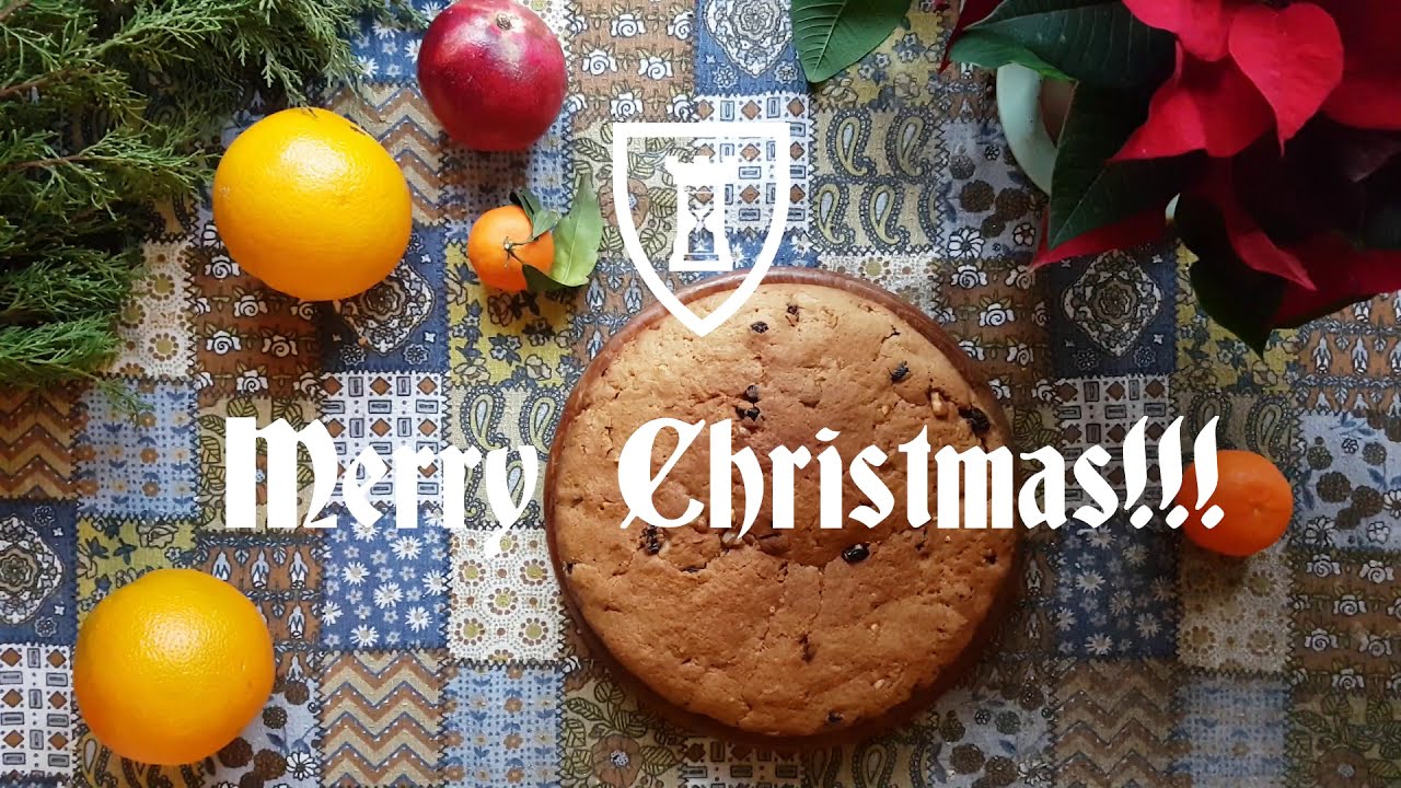 Medieval Christmas Cake Recipe! - YouTube
