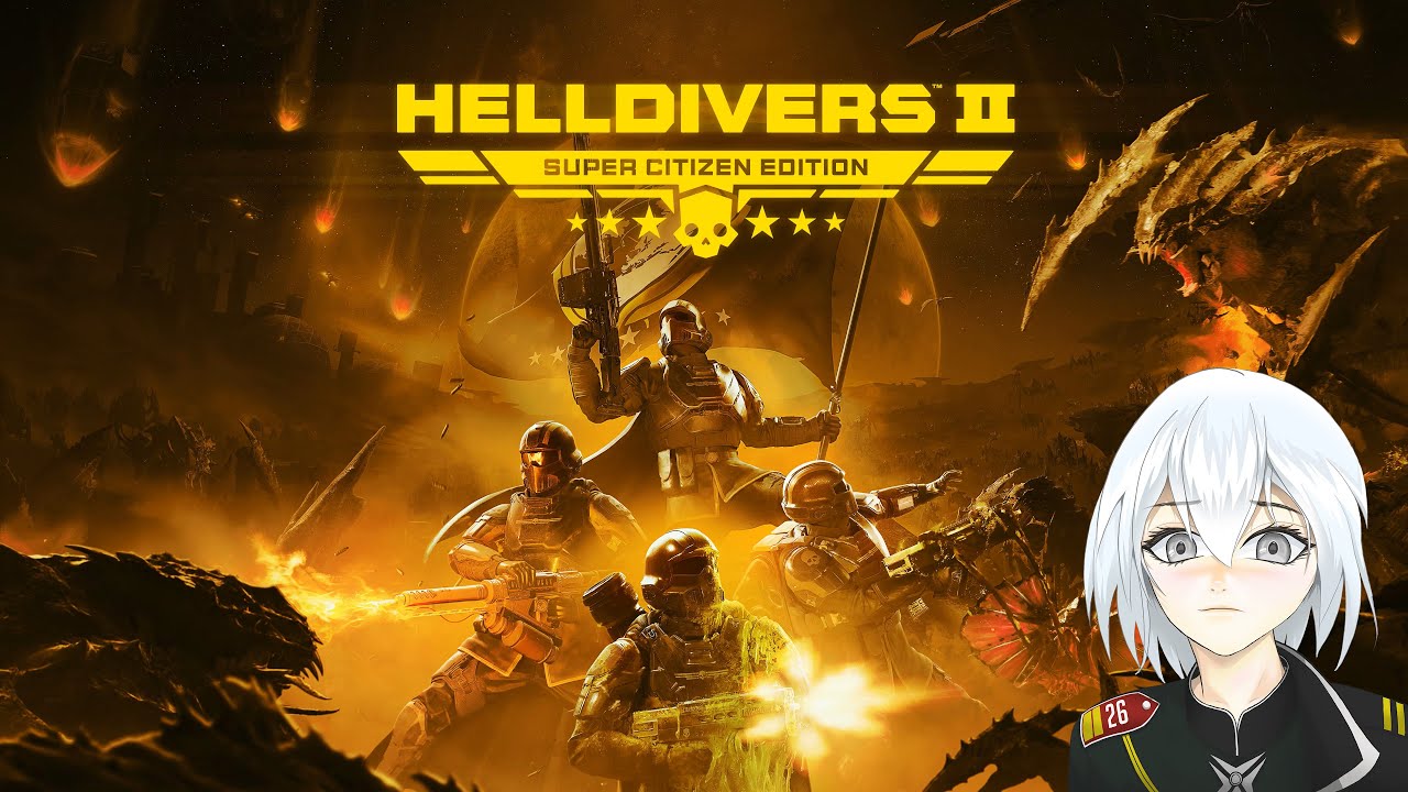 HELLDIVERS 2 - Frontlines 【Vtuber】 PC Ultra 1440p60 - YouTube
