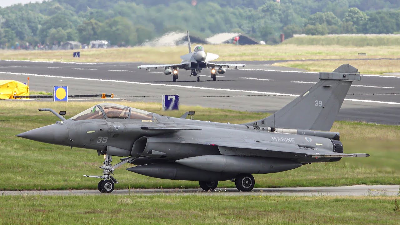 [4K] NATO Tiger Meet 2024 - Dassault Rafale French Air-Force & French ...