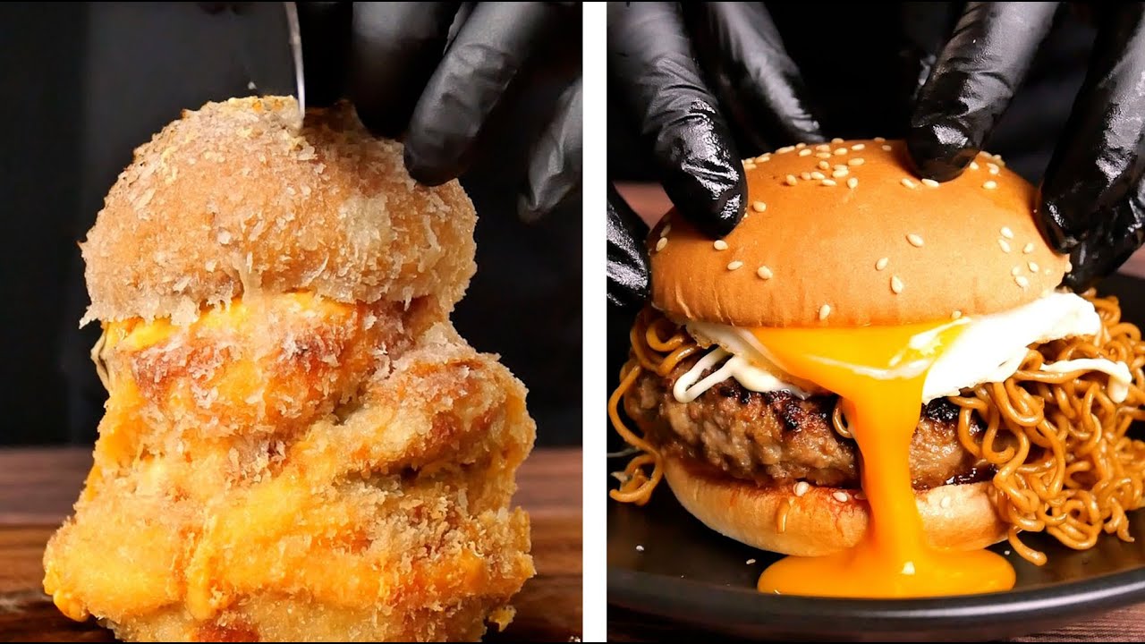 ASMR COOKING 💯 Perfect Burgers Every Time #asmr #asmrcooking # ...
