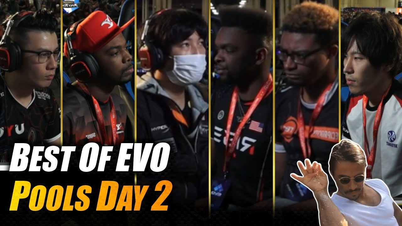 SFV Best Of EVO Pools Highlights of Day 2 💥 Daigo Momochi Punk Fujimura ...