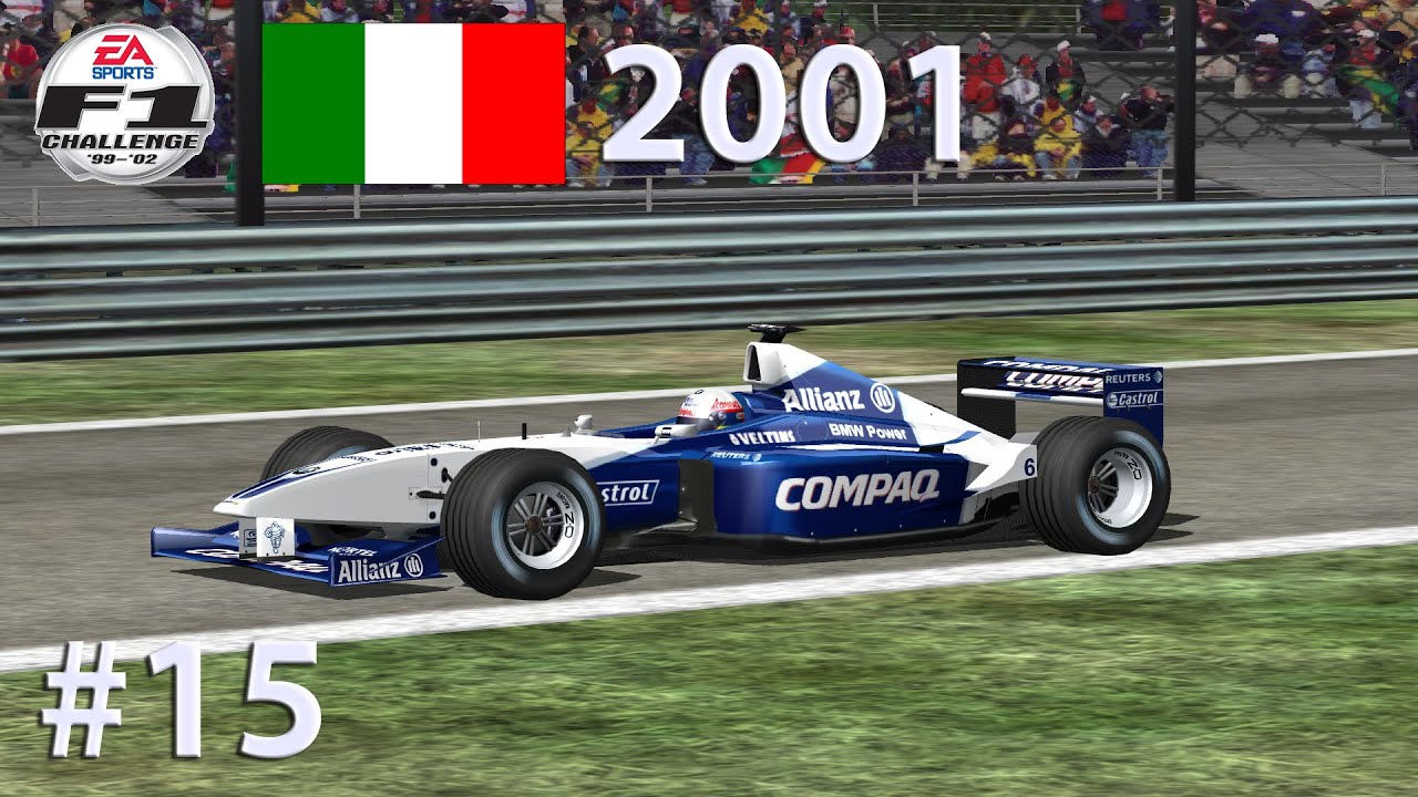 La Primera Victoria de Montoya en Fórmula 1 (F1 Challenge Italia 2001 ...
