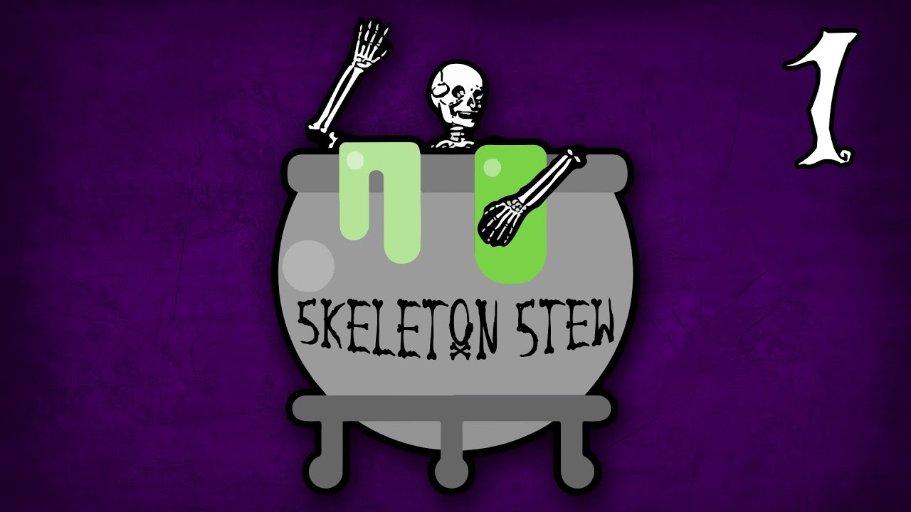 Skeleton Stew #1 - The Haunted Frat House Part 1 - YouTube