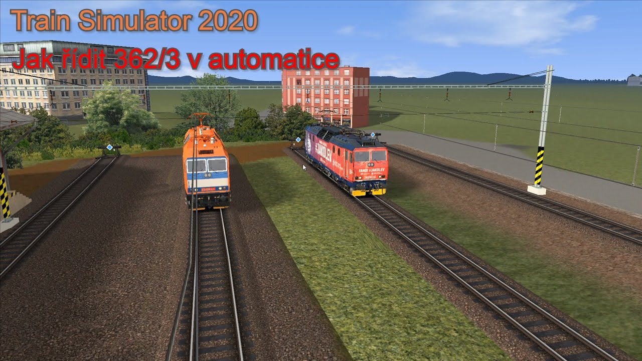 Train Simulator 2020 I Jak řídit 362/3 "Eso" v automatice I - YouTube