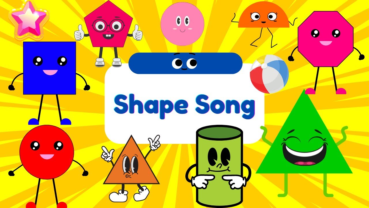 Learn Shapes | Kids Educational Video | Shapes Song for kids | Nursery ...
