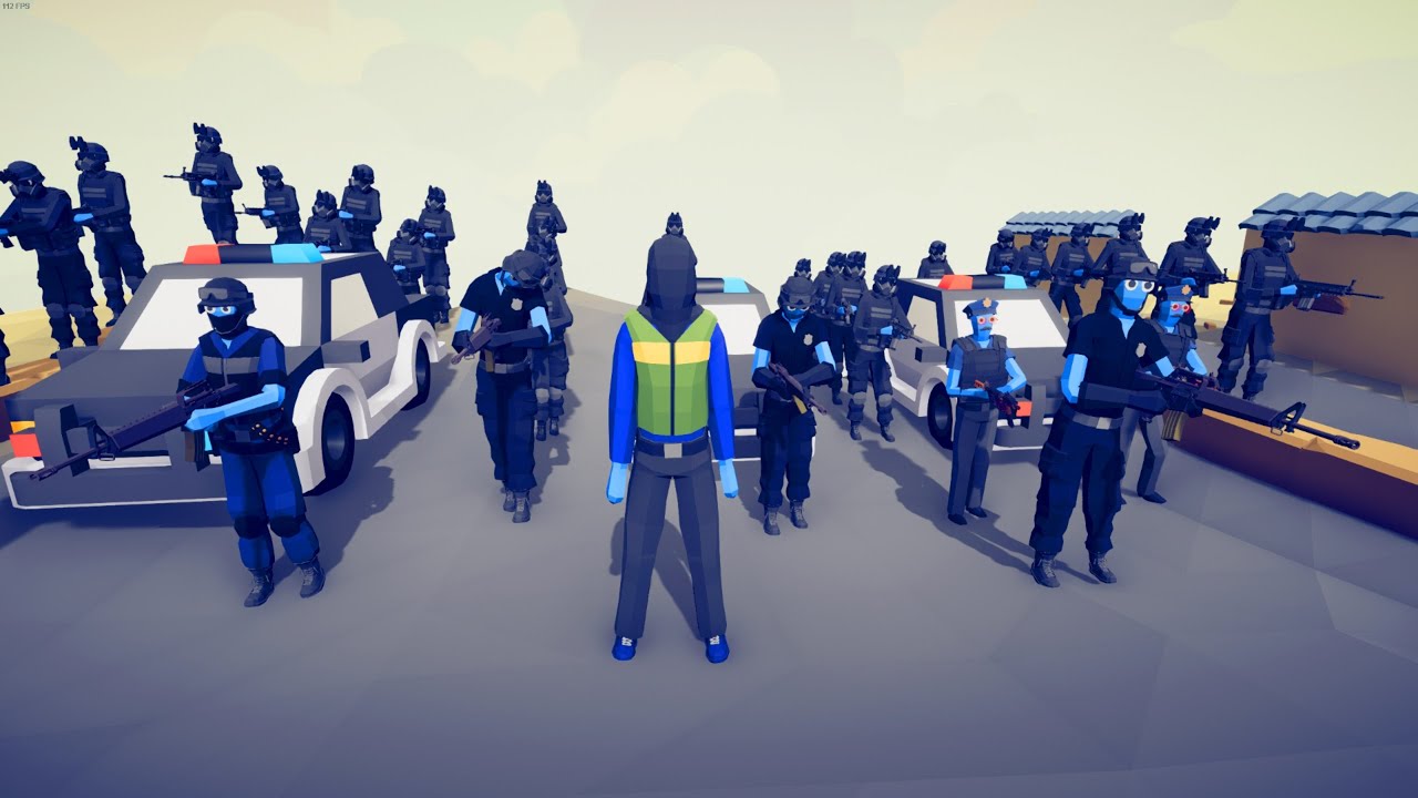 CAN 200x POLICE SAVE HOSTAGE? - Totally Accurate Battle Simulator TABS ...