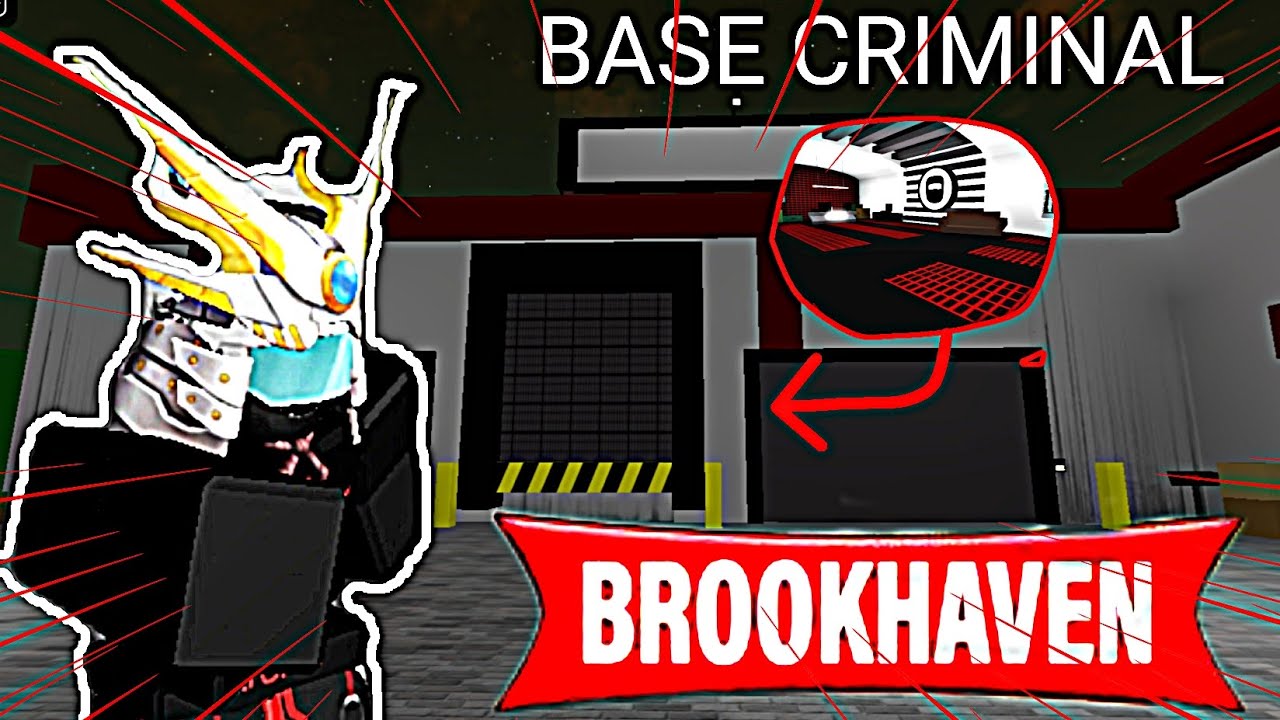 COMO ENTRAR NA BASE CRIMINAL NO BROOKHAVEN - YouTube