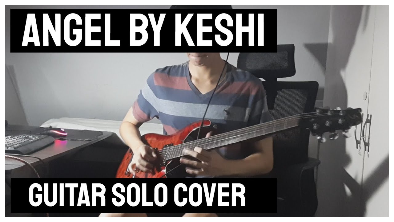 ANGEL - keshi (guitar solo cover + TABS) - YouTube