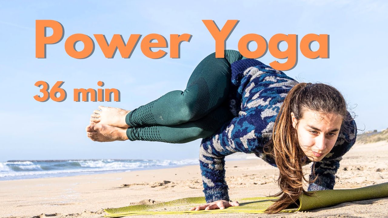 POWER Yoga com Tutorial Side Crow Pose | The Ocean Yoga - YouTube