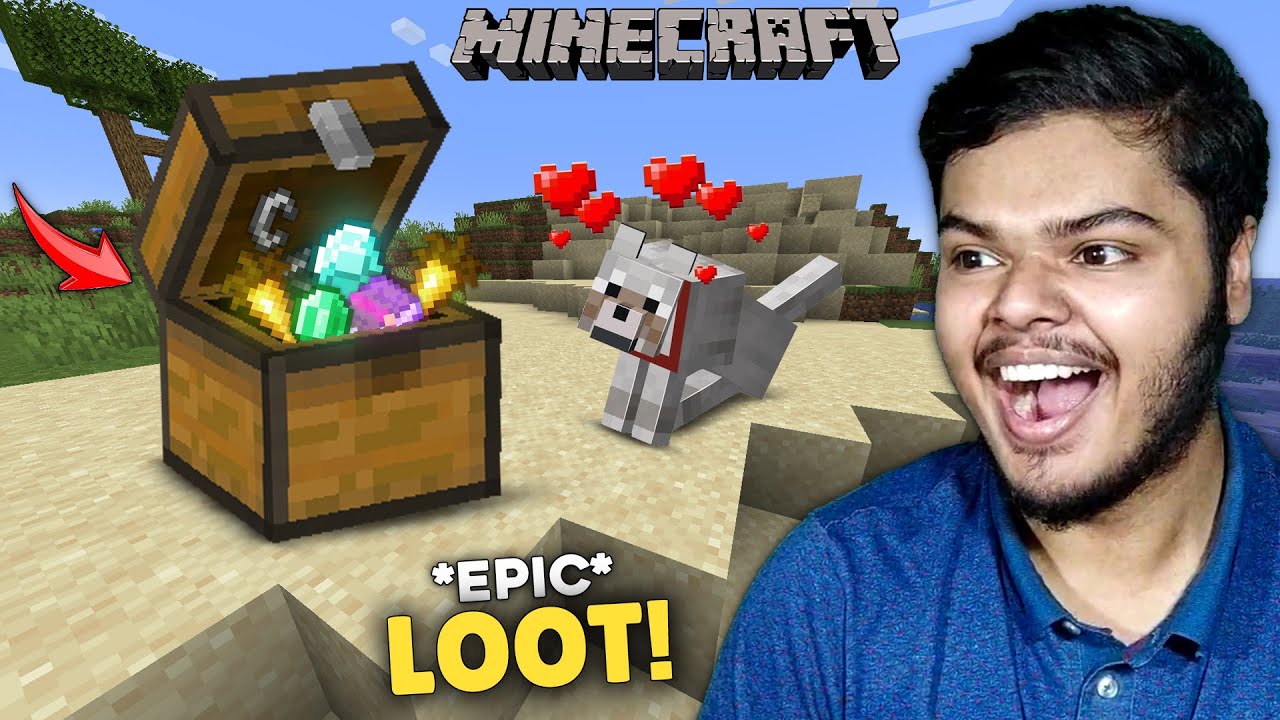 I GOT *EPIC* LOOT in Minecraft Survival part 7 - YouTube
