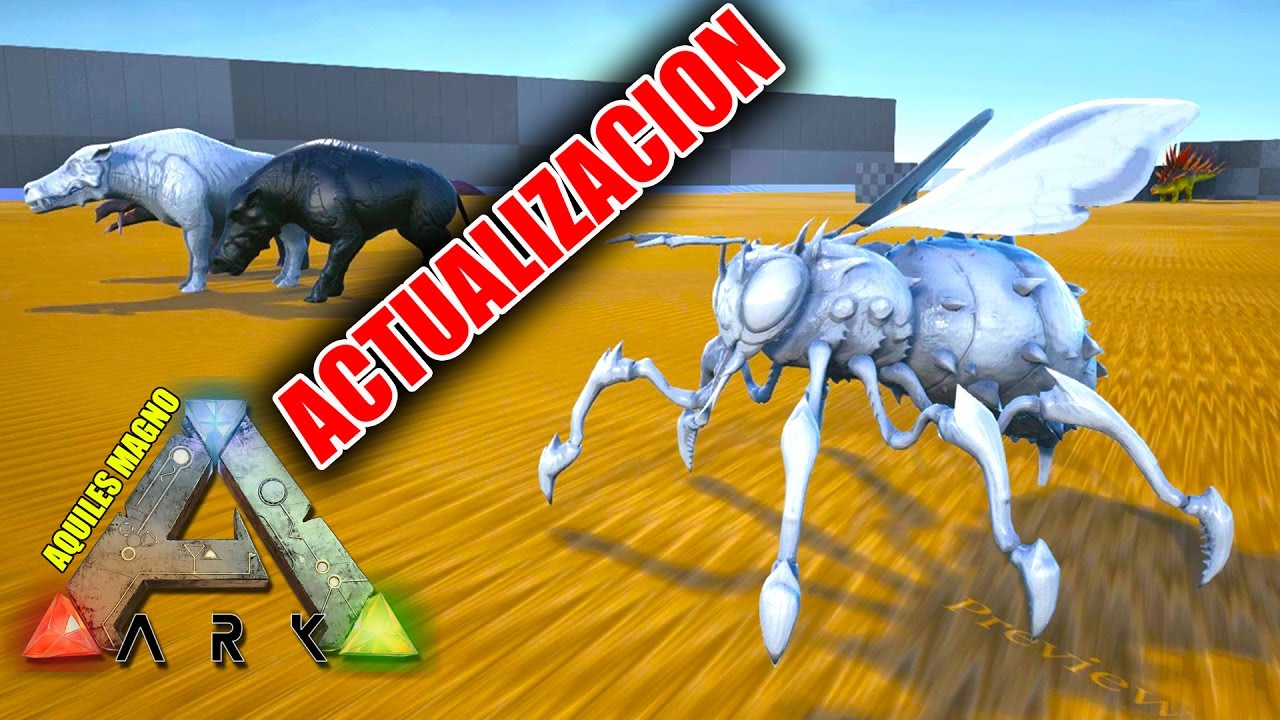 ARK NUEVA SUPER ACTUALIZACION v257 | 4 NUEVOS DINOSAURIOS + TEK | ARK ...