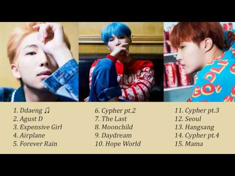 [방탄소년단] BTS Rap Line's Songs - YouTube