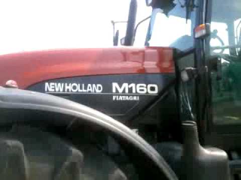 new holland m 160 - YouTube