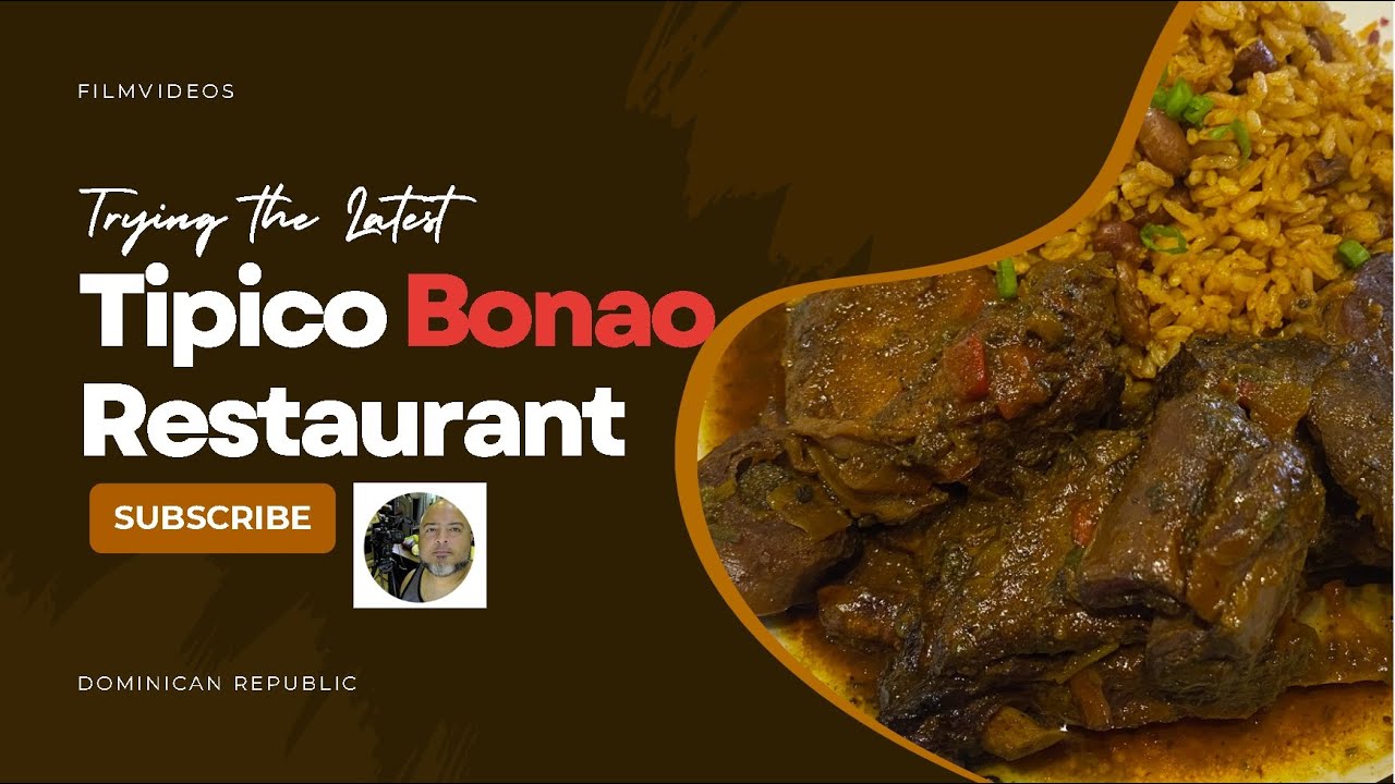 Tipico Bonao Restaurant #tipicobonao #restaurant - YouTube