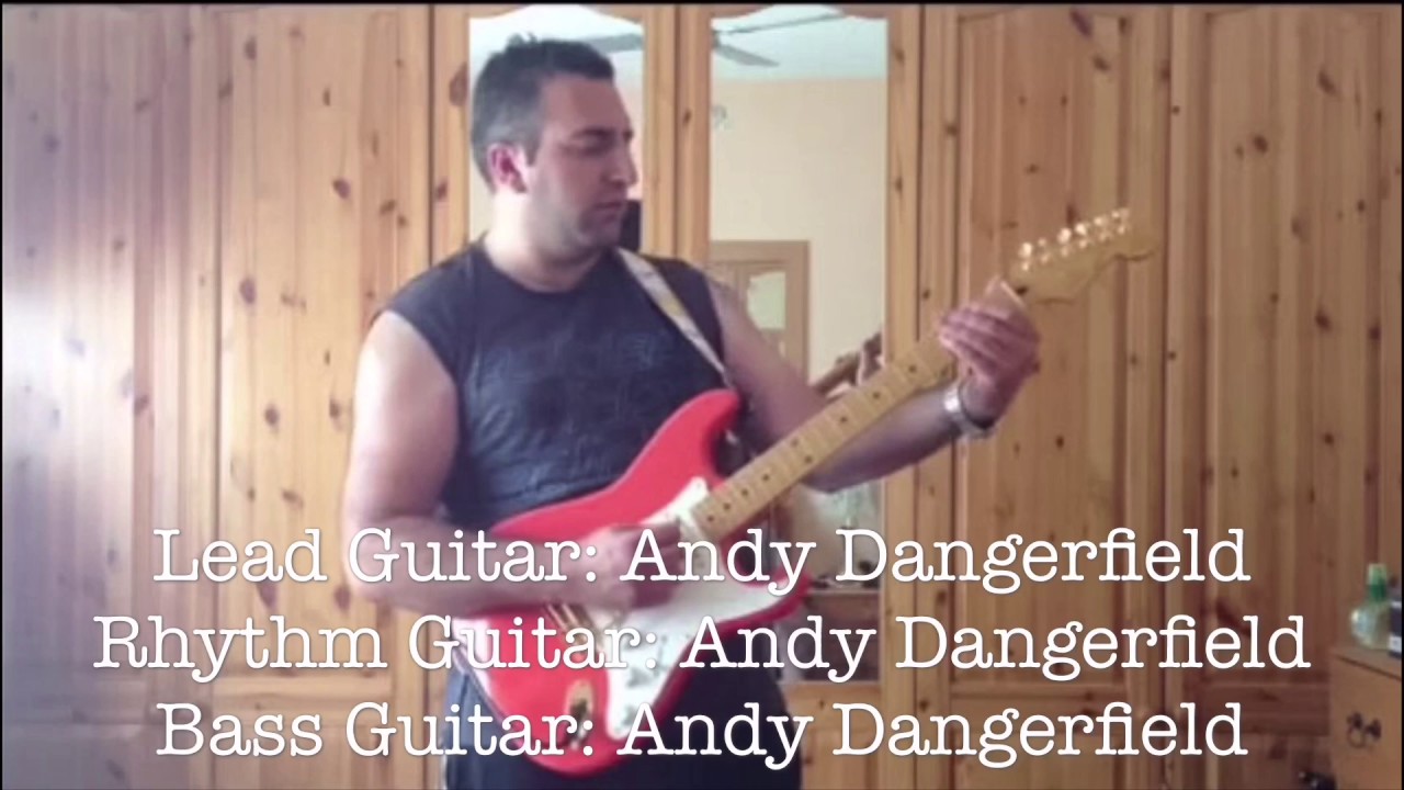 Apache (The Shadows) Lead, Rhythm & Bass Cover by Andy Dangerfield ...