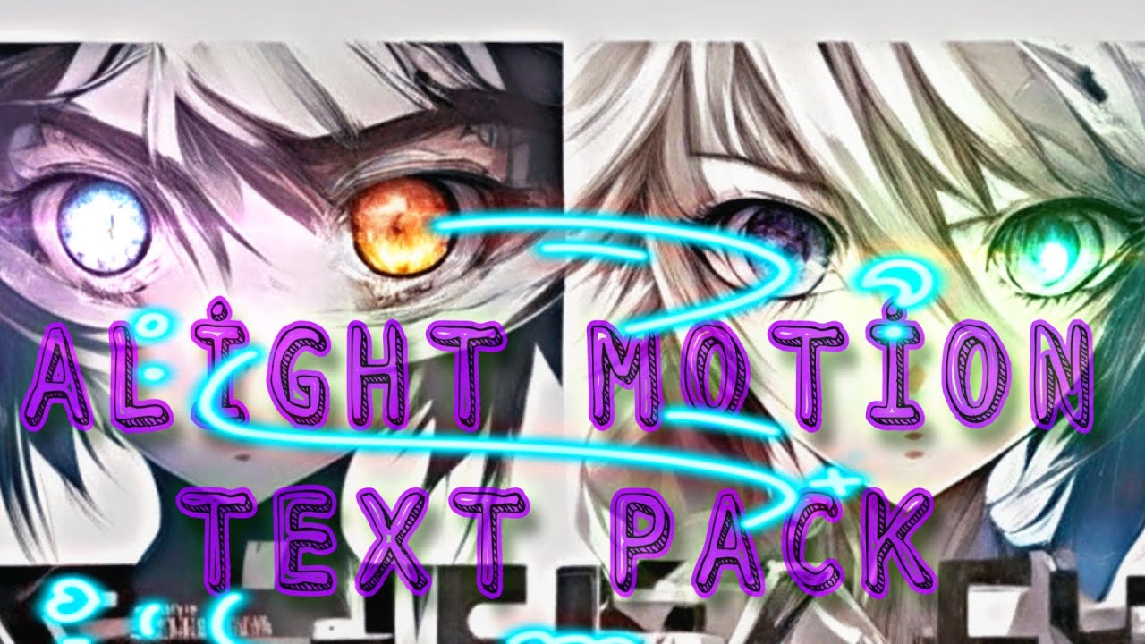 ALİGHT MOTİON | TEXT PACK | XML - YouTube
