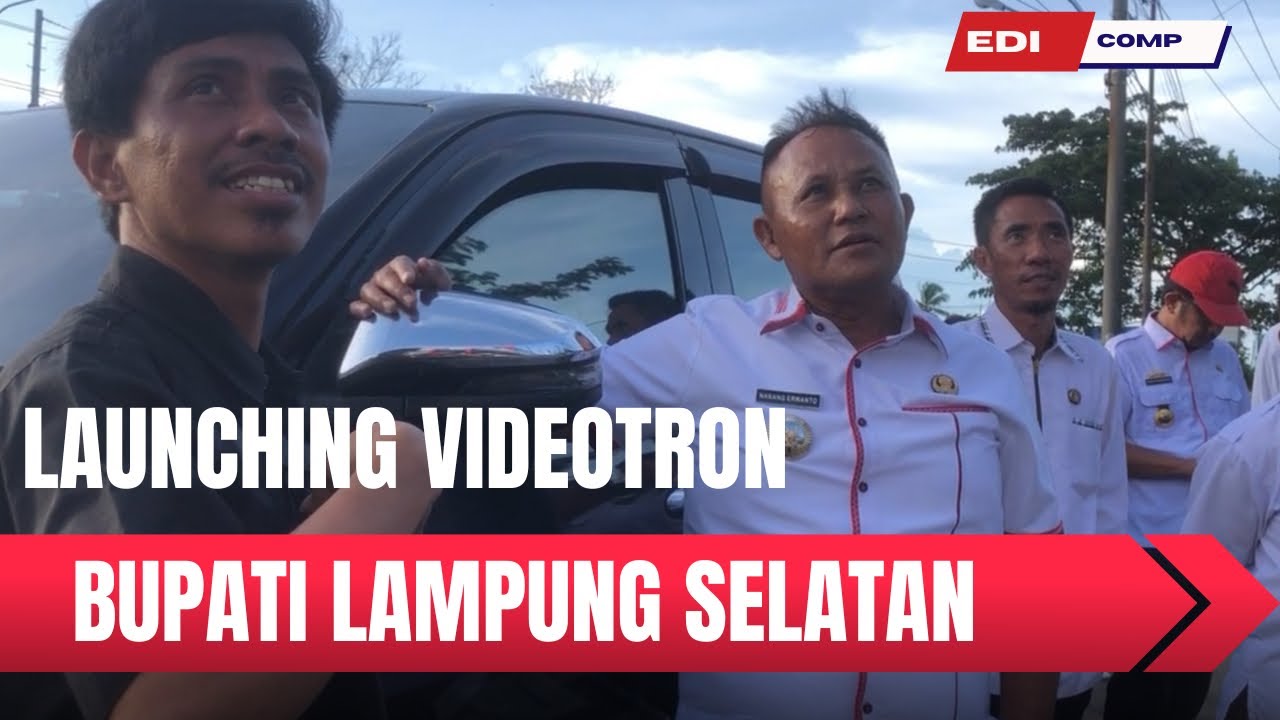 NEWS LAMPUNG SELATAN|| PEMASANGAN VIDEOTRON DI GOR WAY HANDAK - YouTube