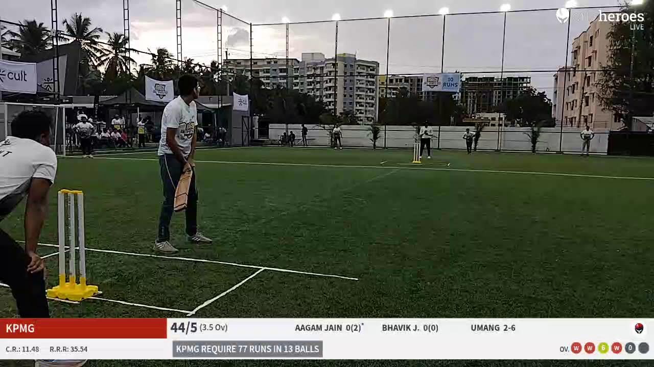 Cult 1 vs KPMG Live Cricket Match | Cult Sports Fest Live - cult multi ...