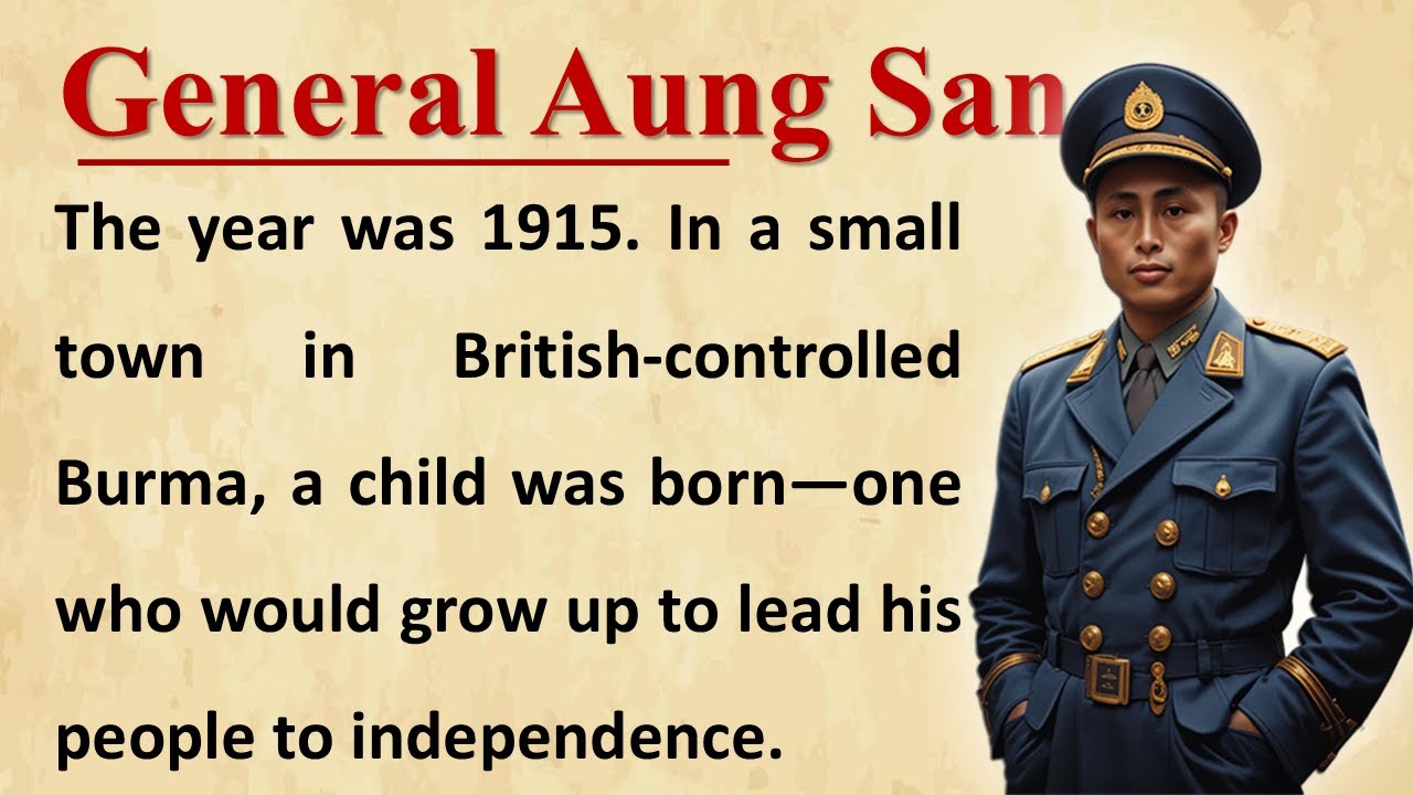 General Aung San – The Hero Who Fought for Myanmar’s Freedom | English ...