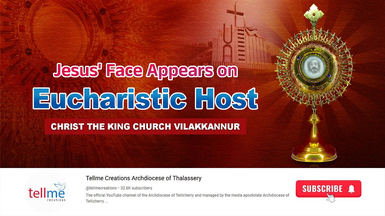 Jesus' Face Appears on Eucharistic Host at Christ the King Church ...